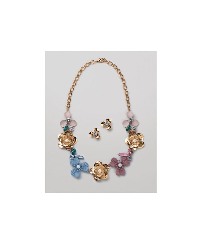 Spring Petal Blossom Necklace and Earring Set | Avon