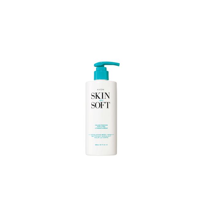 Avon Skin So Soft for Acne Prone Skin Exfoliating Body Wash