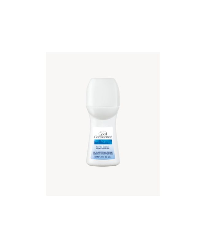 Cool Confidence Powder Essence Roll-On Antiperspirant Deodorant| Avon Cool Confidence Powder Essence Roll-On Antiperspirant Deodorant| Avon