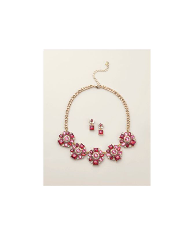 Ruby Rose Necklace and Earring Set | Avon