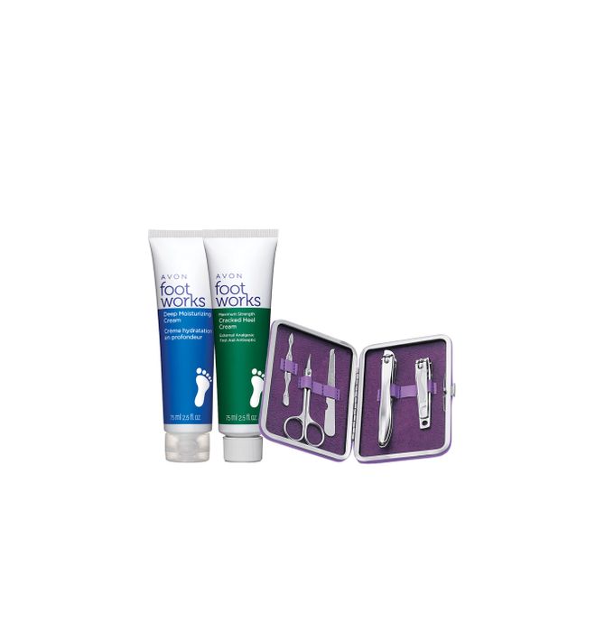 Foot Works Pedicure Kit 3-Piece Set