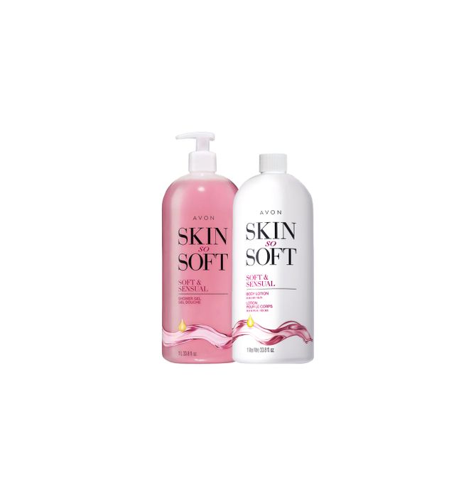 Skin So Soft Soft & Sensual Bonus Size Bath Set