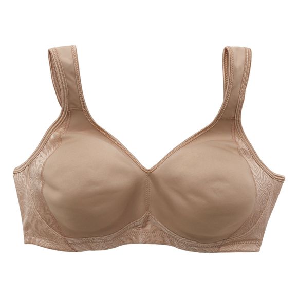 Playtex® 18-Hour® Seamless Smoothing Wirefree Bra 4049 in Black & Nude ... Playtex® 18-Hour® Seamless Smoothing Wirefree Bra 4049 in Black & Nude ...