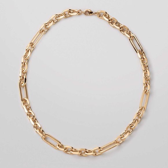Avon Interlaced Metal Link Necklace